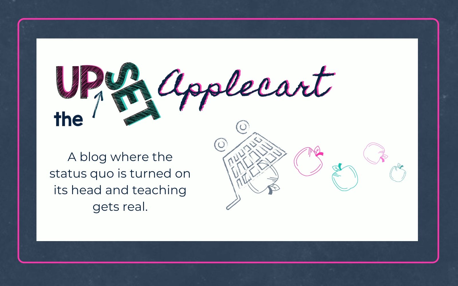 Upset the Apple Cart • Mrs E Virtually